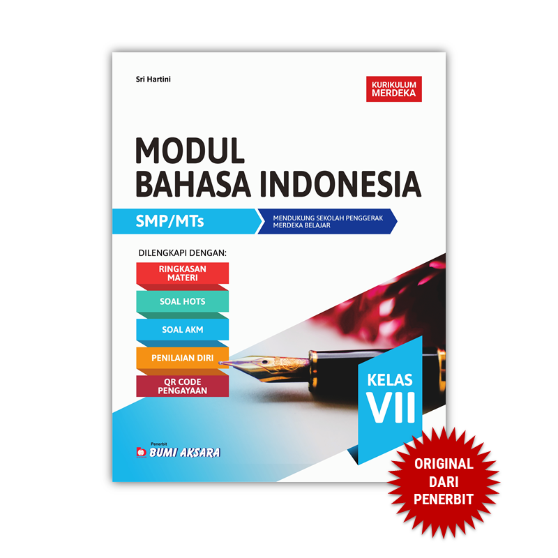 Jual Modul Bahasa Indonesia Kelas VII SMP MTs Kurikulum Merdeka Bumi Aksara | Shopee Indonesia