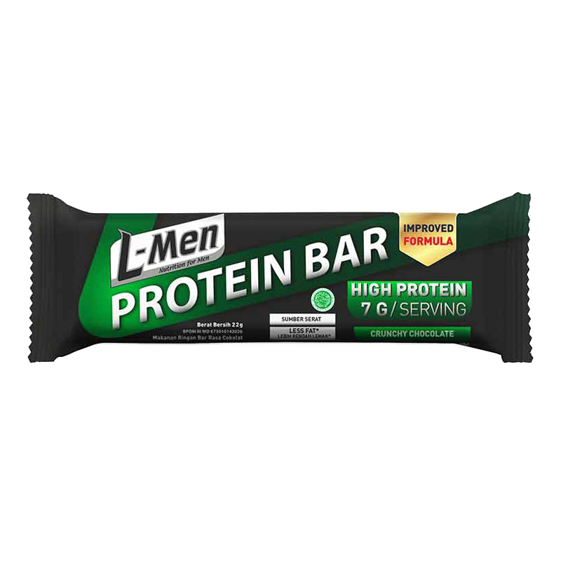 Jual L-Men Protein Bar Chocolate 22 g | Shopee Indonesia