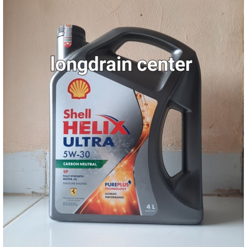 Jual SHELL ULTRA 5W30 API SP KEMASAN 4 LITER SCAN BARCODE TEMBUS ...