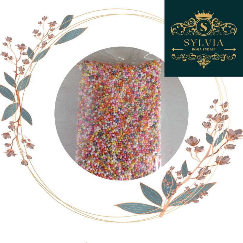 Jual Trimit sprinkle springkel spikel pasir butir 50 gr repack | Shopee ...