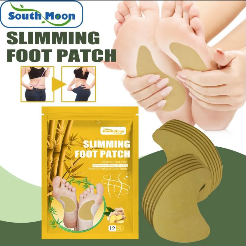 Jual Koyo Kaki Detox 12 Pcs Ginger Slimming Foot Patch South Moon ...