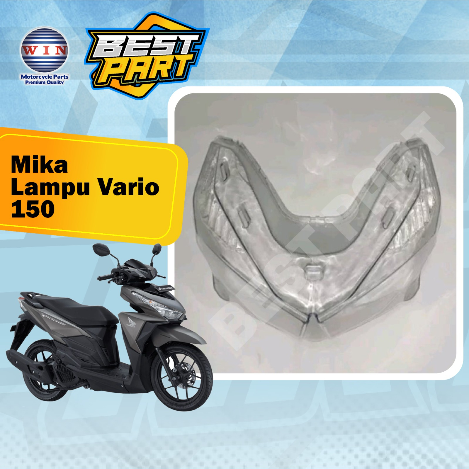 Jual MIKA LAMPU DEPAN HONDA VARIO 150 OLD KACA MIKA LAMPU DEPAN HONDA VARIO 150 LED | Shopee ...