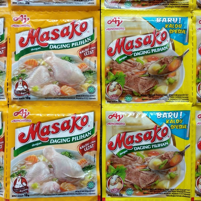 Jual Masako Ayam Sapi RENCENG 12 pcs | Shopee Indonesia