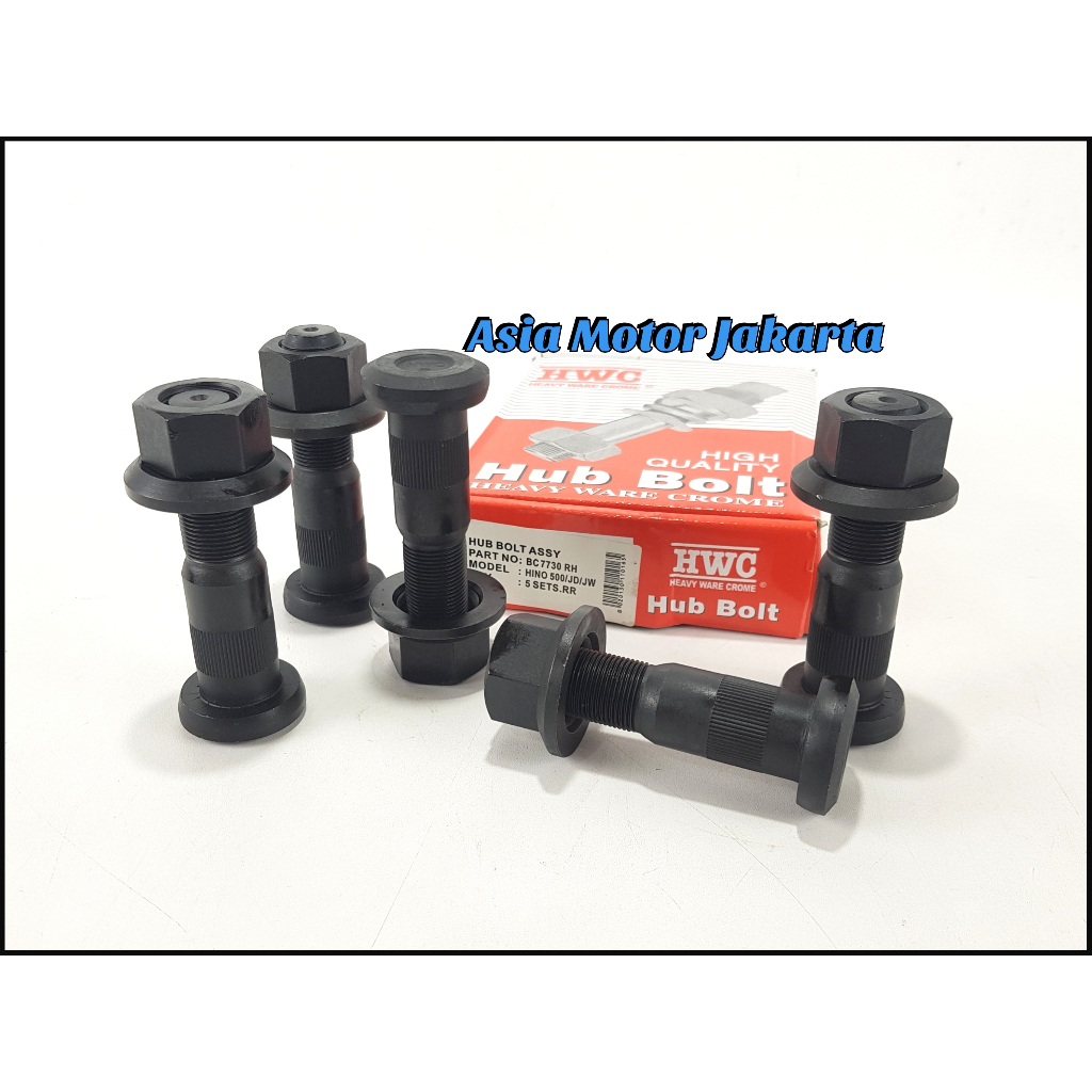 Jual Baut Roda Belakang HWC - Truck Hino Lohan 500 | Shopee Indonesia