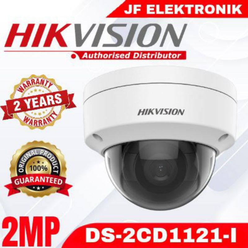 Jual IP KAMERA HIKVISION 2MP DS-2CD1121-I IR DOME KAMERA GARANSI 2 TAHUN | Shopee Indonesia