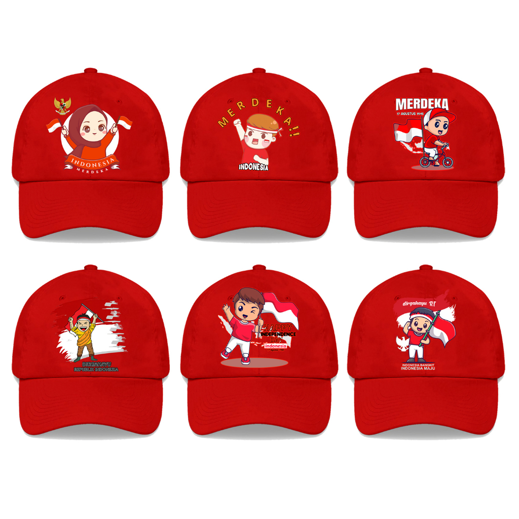 Jual Little Sun Topi Anak HUT RI Republik Indonesia 17 Agustus 1945 ...