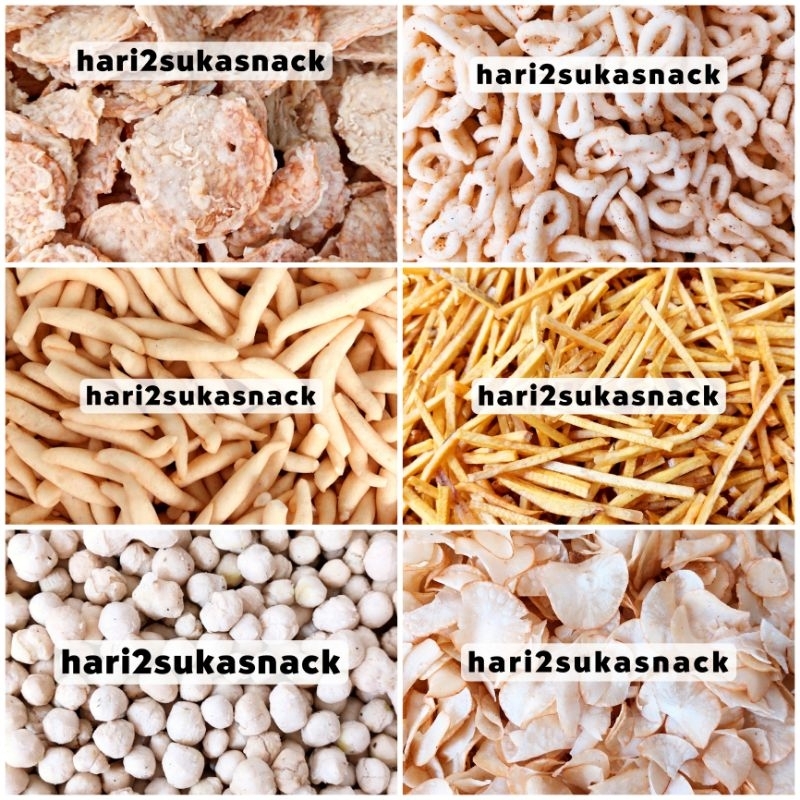 Jual Aneka Snack Cemilan Asin Gurih / STIK TALAS keripik singkong ...