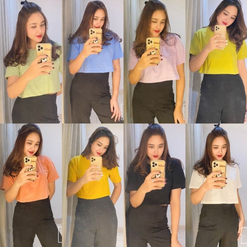 Jual Crop Top | Shopee Indonesia