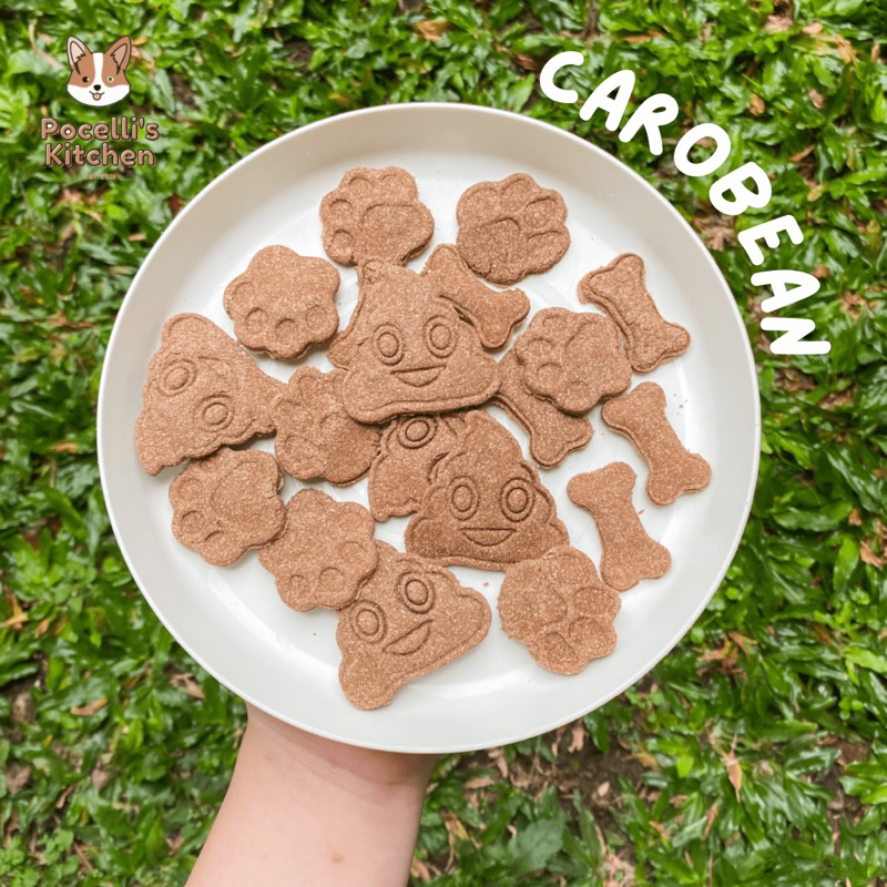 Jual Pocelli’s Kitchen Carobean Cookies Snacks for Dogs || Snack Anjing ...