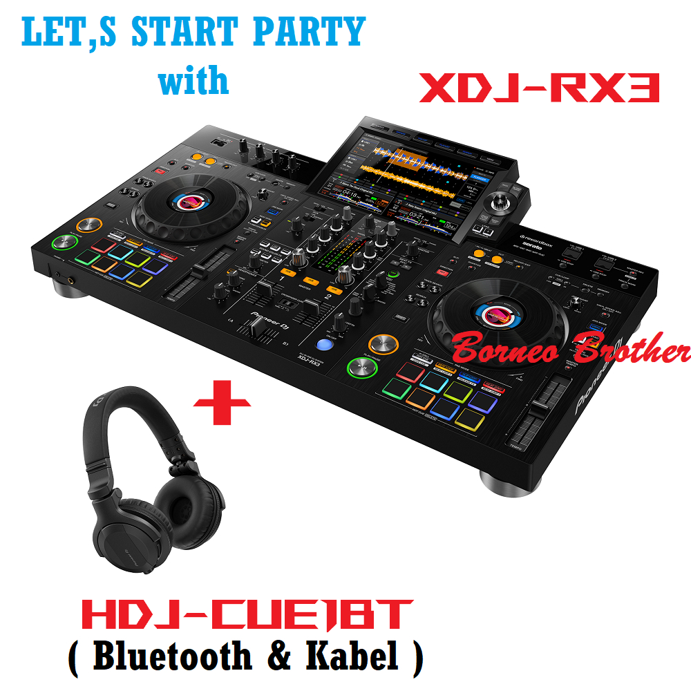 Jual Pioneer Dj XDJ-RX3 XDJ RX 3 XDJRX3 Original 2 Ch Pro All In One Dj (Bonus HDJ-CUE1BT ...