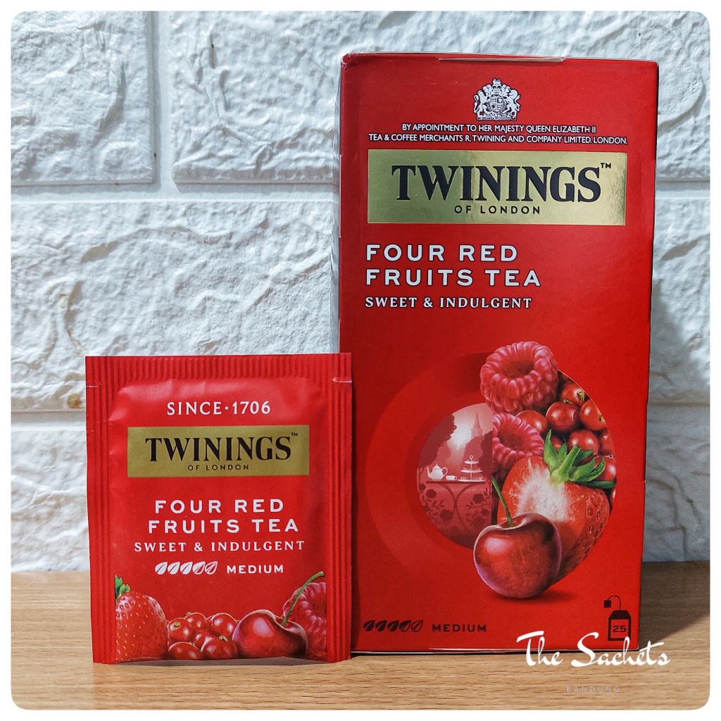 Jual Twinings Four Red Fruit Sachet | Shopee Indonesia