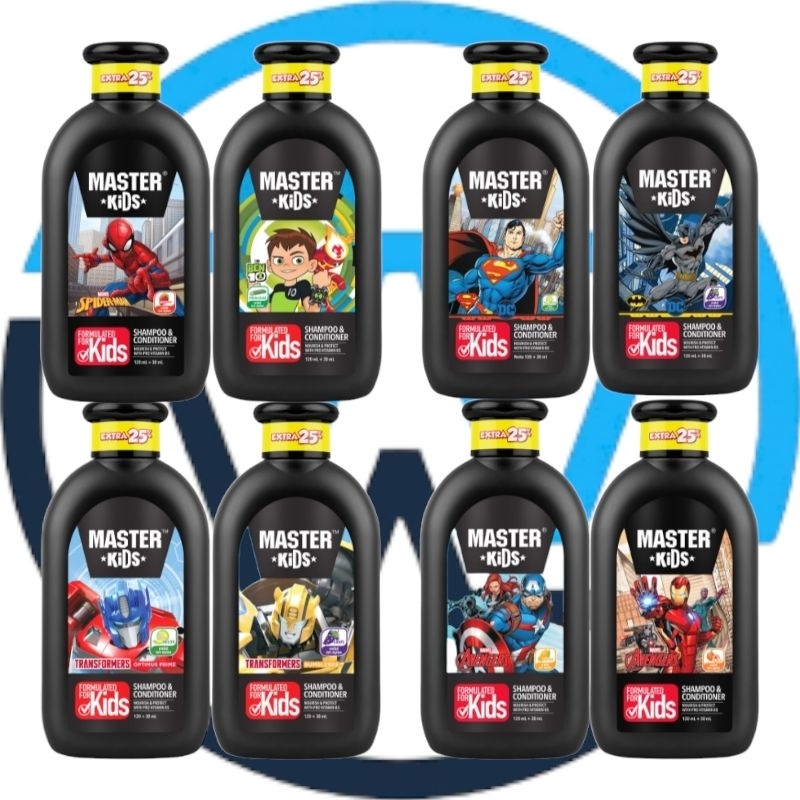 Jual Master Kids Shampoo & Conditioner 120ml + 30ml | Shopee Indonesia