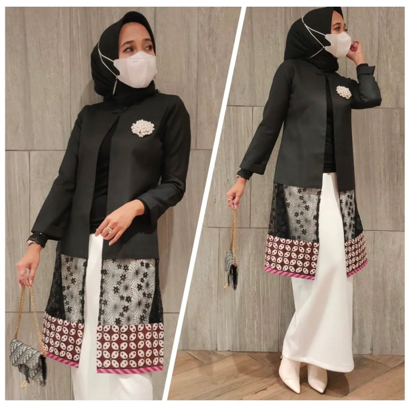 Jual BATIK PREMIUM CARDIGAN BY WANITA BATIK | Shopee Indonesia