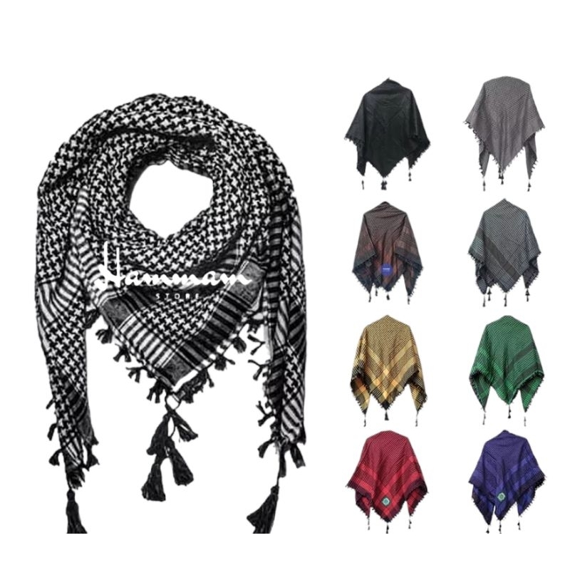 Jual Sorban Pria Dewasa Tactical - Sorban Arab - Sorban Palestina Segi ...