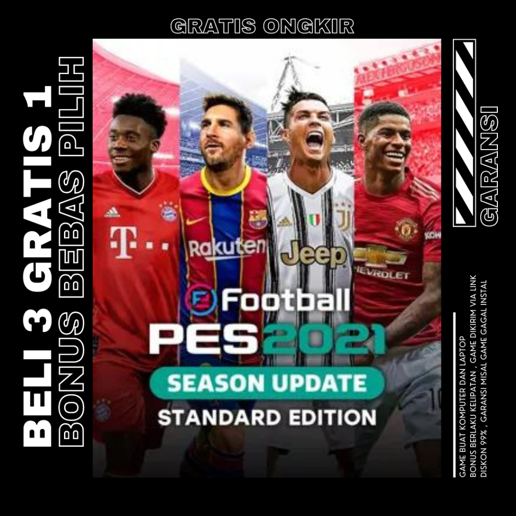 Jual PRO EVOLUTION SOCCER 2021 - PES 2021 - GAME LAPTOP - LINK DOWNLOAD ...