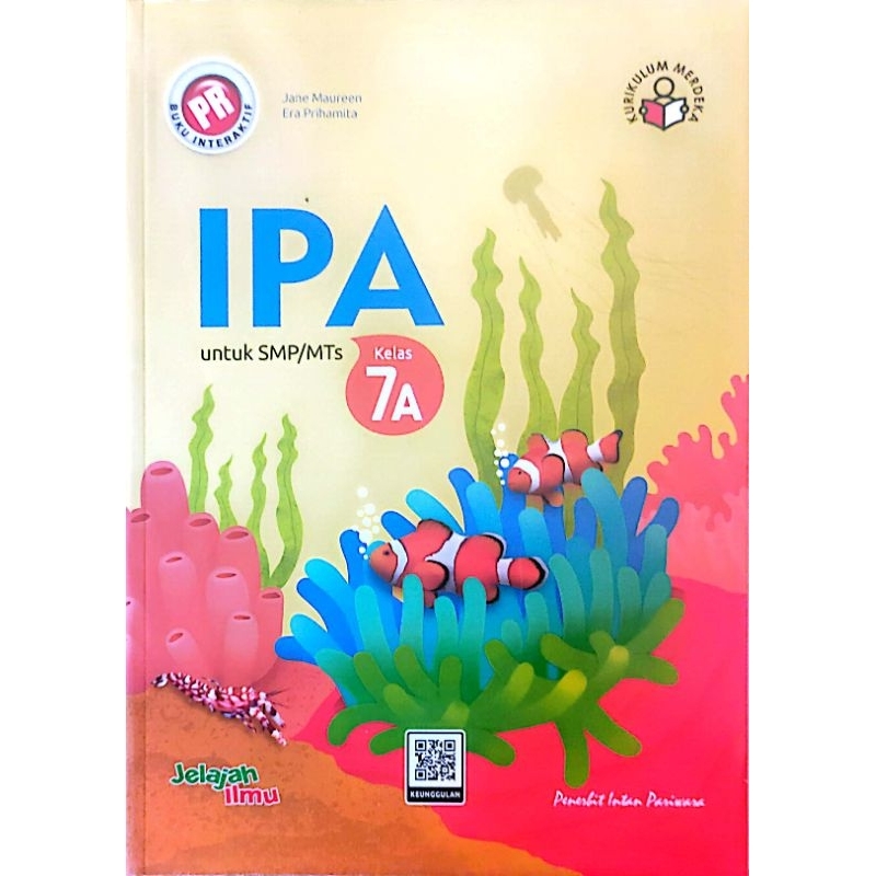 Jual BUKU PR IPA SMP KELAS 7 SEMESTER 1 KURIKULUM MERDEKA BELAJAR INTAN PARIWARA TAHUN 2023 ...