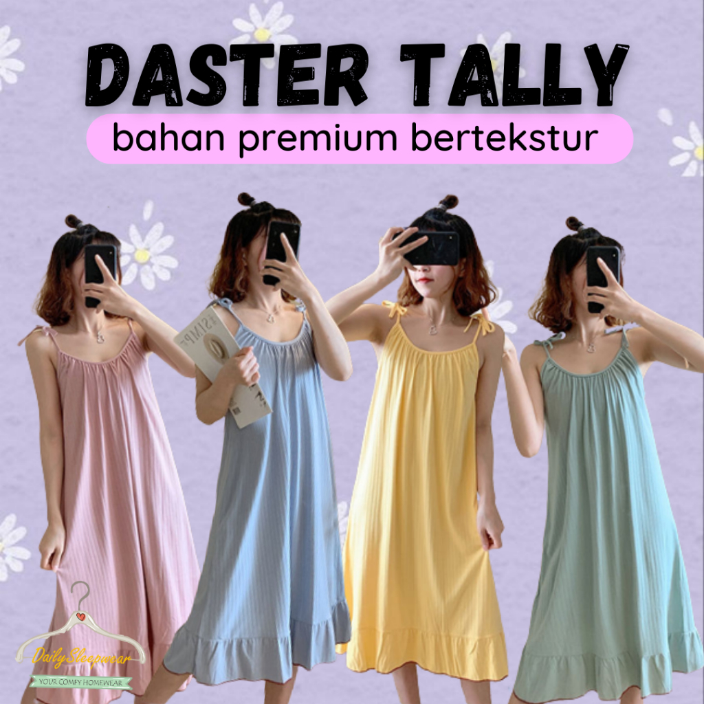 Jual DASTER TALI SINGLET / BAJU TIDUR DRESS SEXY PREMIUM QUALITY ...