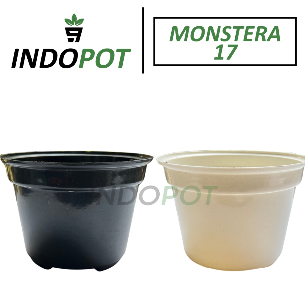 Jual Pot Monstera 17 Warna Hitam Putih Pot Bunga Tanaman Hias Pot Bunga ...