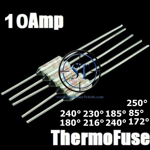 Jual ThermoFuse Thermal Termofuse Magic Com 10A 250V ( Thermal Fuse 10A ...
