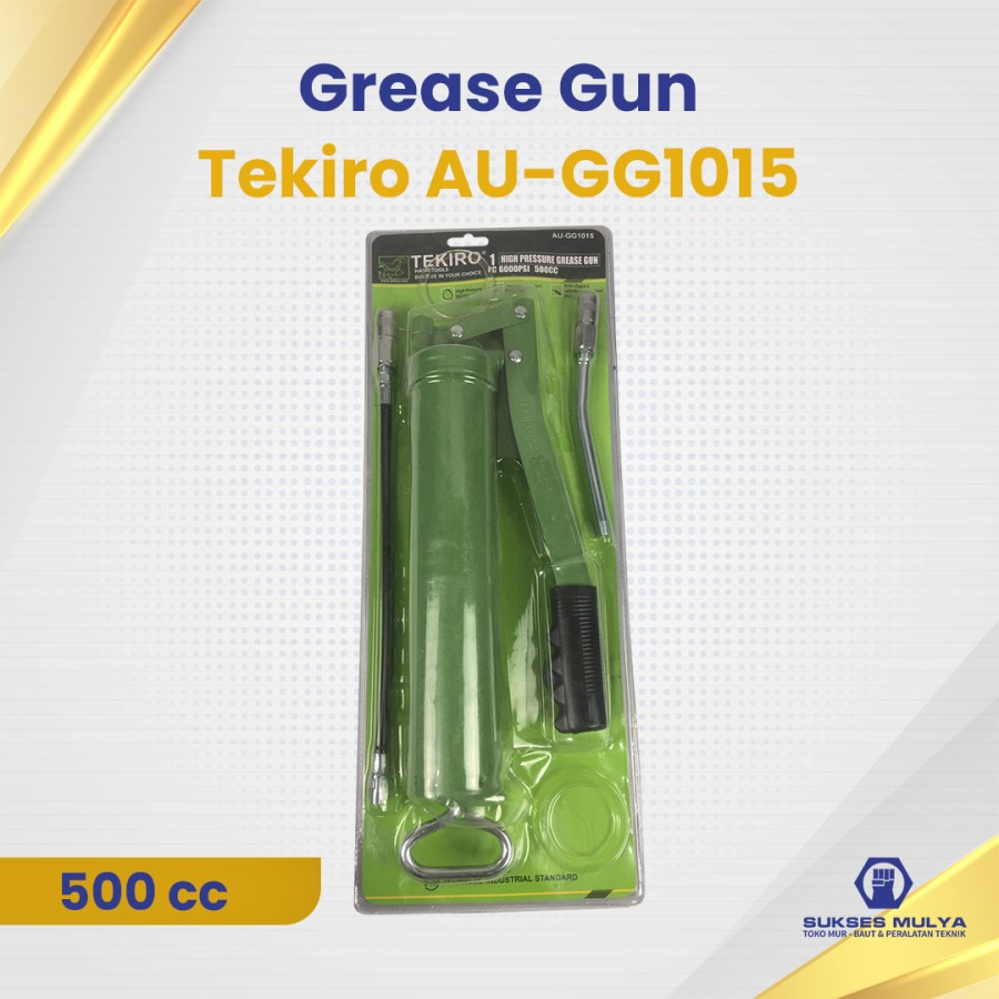 Jual Tekiro Hand grease Gun 500cc / Pompa Gemuk Manual Besar / Pompa ...