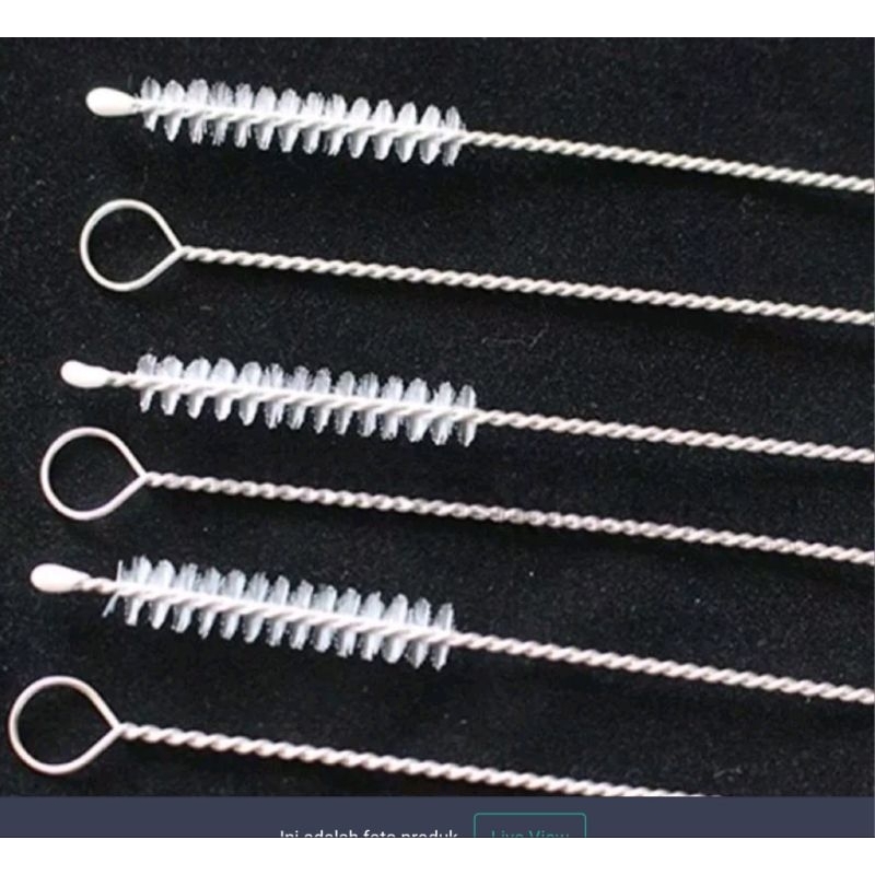 Jual Straw Brush Sikat Nipple Sikat Sedotan Selang Pompa Asi Cleaning ...
