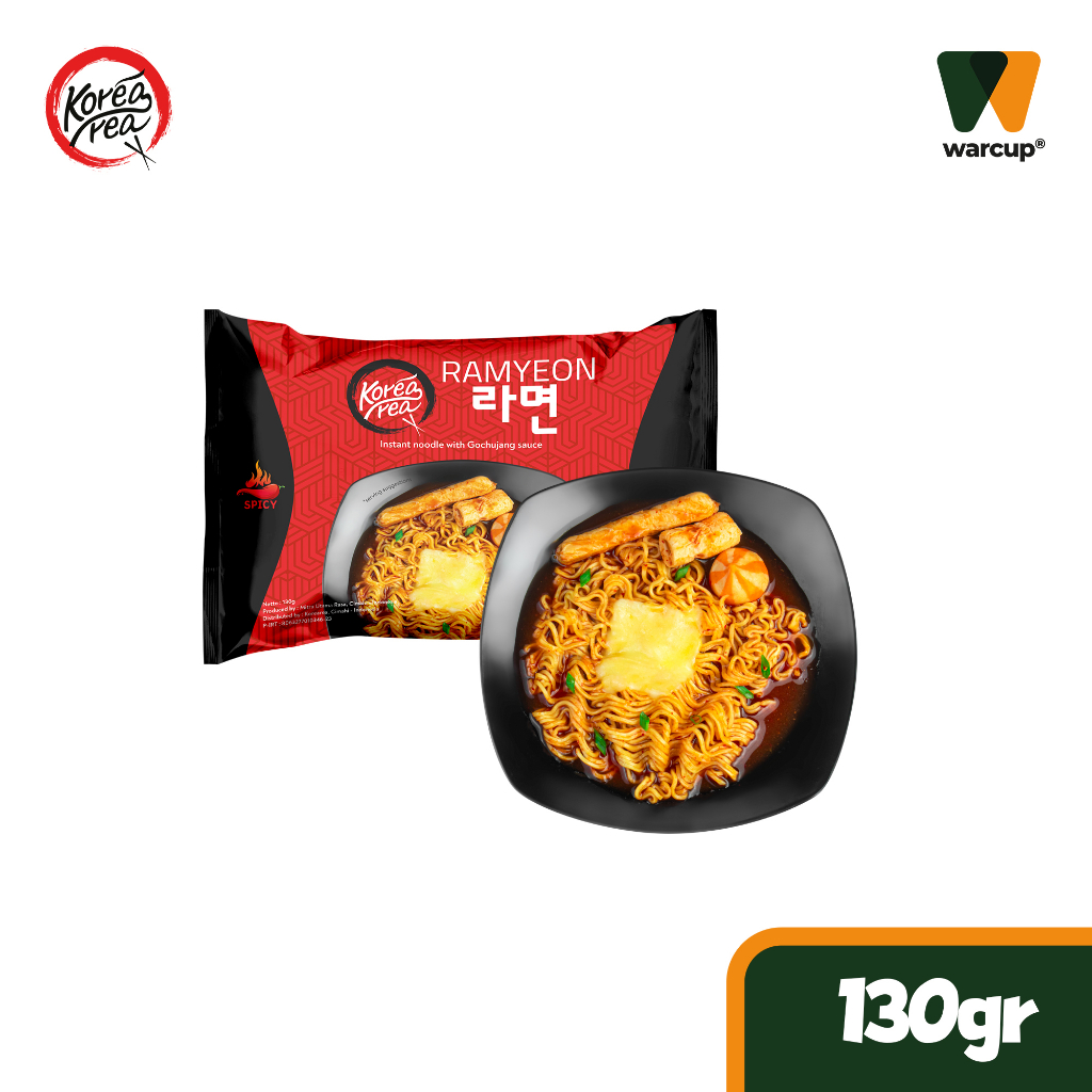 Jual Korearea - Ramyeon Halal (160g) Ramyun Mie Korea Pedas Spicy ...