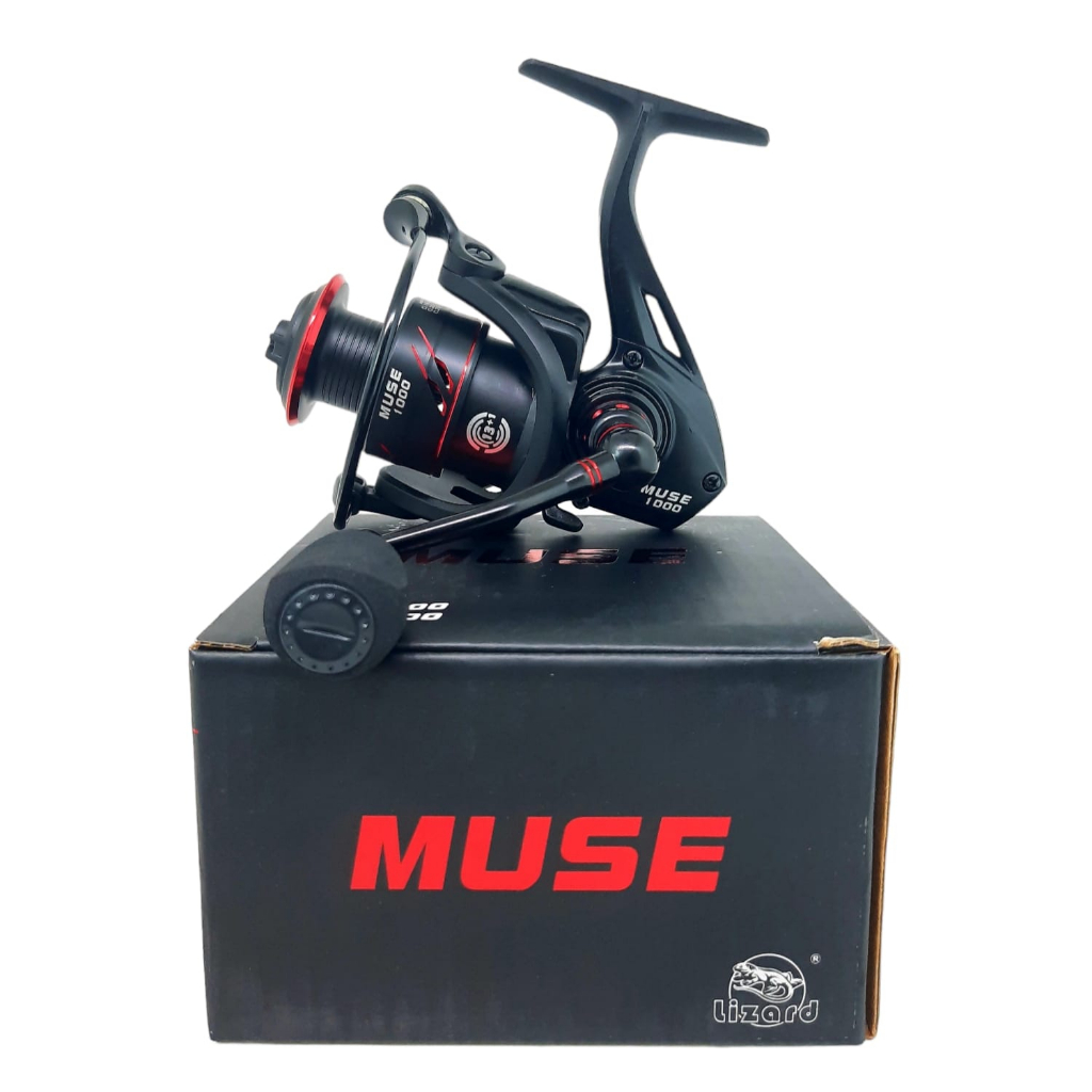 Jual Reel Pancing Lizard MUSE 1000-6000 Spool ALUMUNIUM Sudah POWER ...