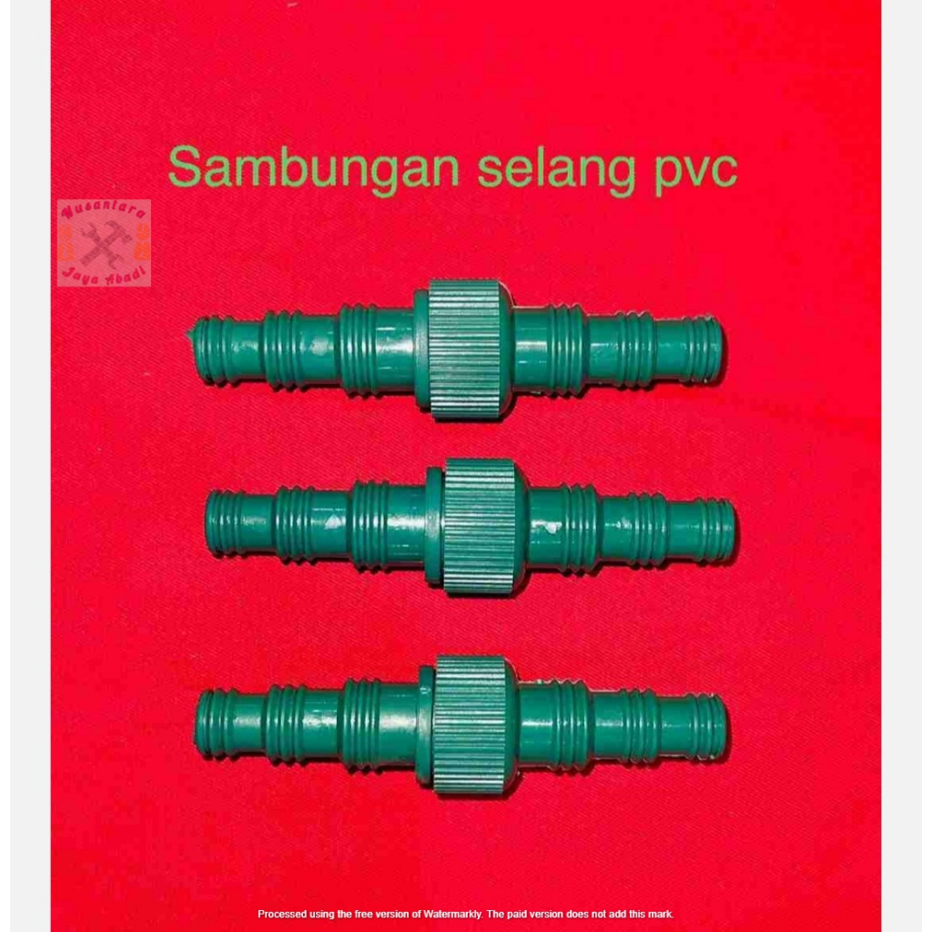 Jual SAMBUNGAN SELANG PVC / SAMBUNGAN SELANG PLASTIK / KONEKTOR SELANG ...
