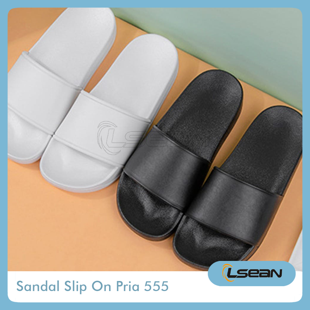 Jual Sandal Slip On Pria Wanita Polos Basic Slippers Sandal Rumah Selop ...