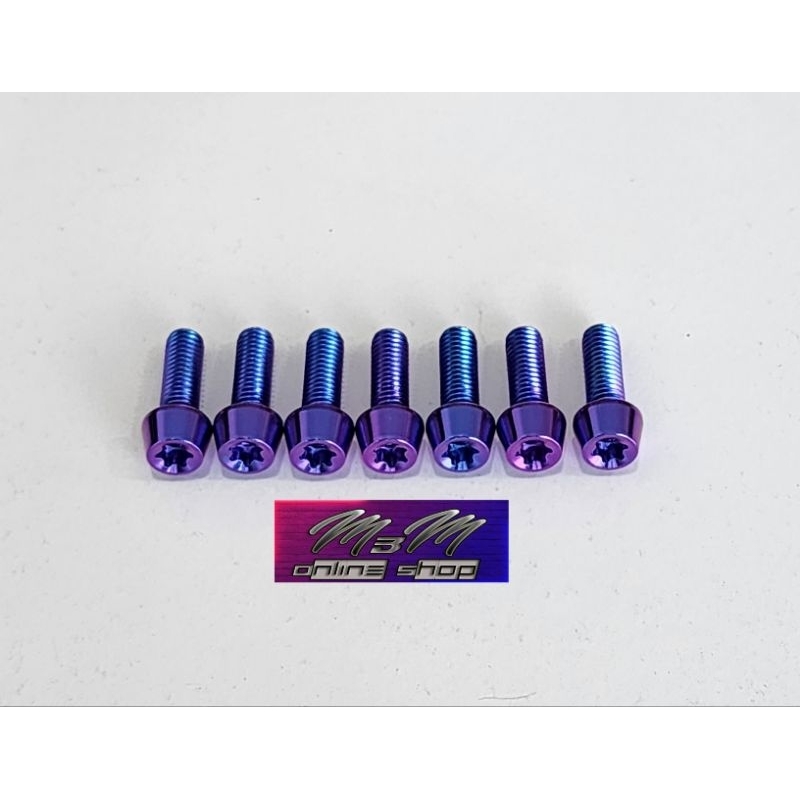 Jual Baut Titanium Tutup Tangki Fuel Cap Ninja 150 SS R RR | Shopee Indonesia