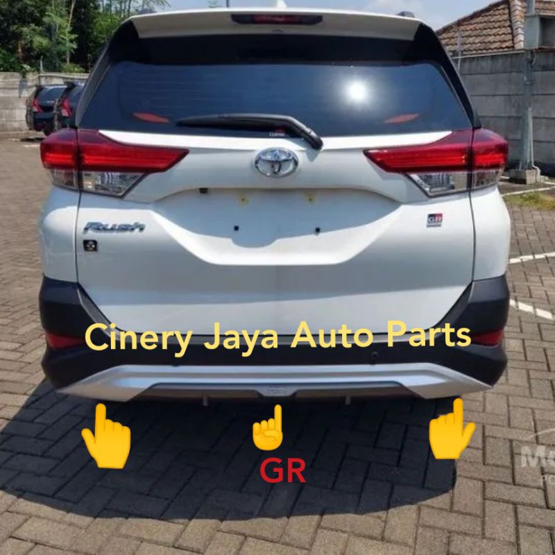 Jual BODYKIT Body Kit BEMPER Bumper BELAKANG Rush GR Sport 2022-2023 ...