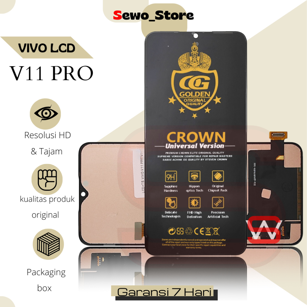 Jual LCD VIVO V11 PRO / TOUCHSCREEN VIVO V11 PRO 1804 ORIGINAL FULLSET ...