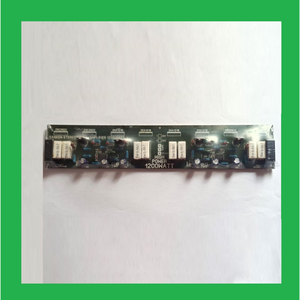 Jual SANKEN STEREO POWER AMPLIFIER 1200 WATT DRIVER MODULE | Shopee ...