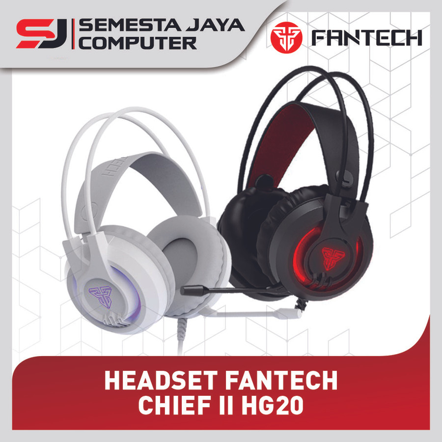 Jual Fantech HG20 CHIEF II RGB Gaming Headset | Shopee Indonesia