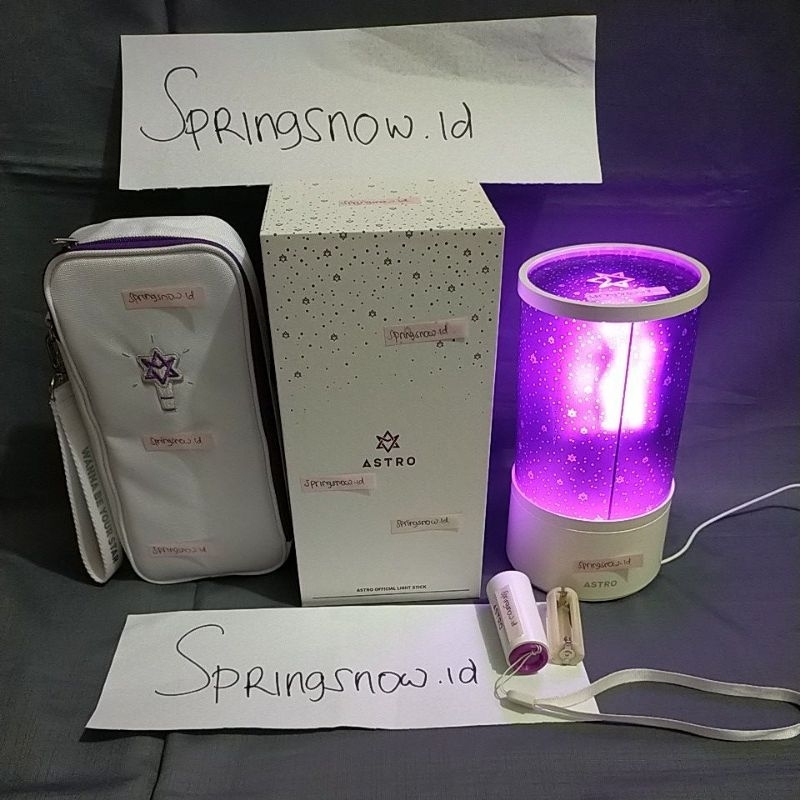 Jual ASTRO VER 1 LIGHTSTICK OFFICIAL FANTAGIO LIGHTSTICK POUCH CASE ...
