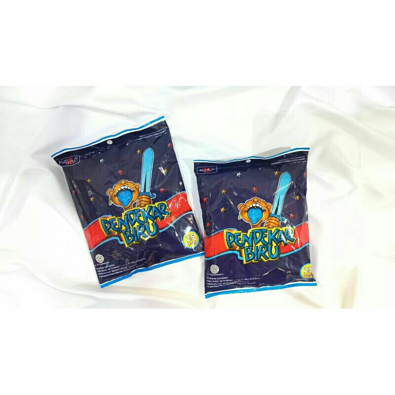 Jual Permen Pendekar Biru Pack ( 1 Pack isi 25 biji @5gram ) | Shopee ...