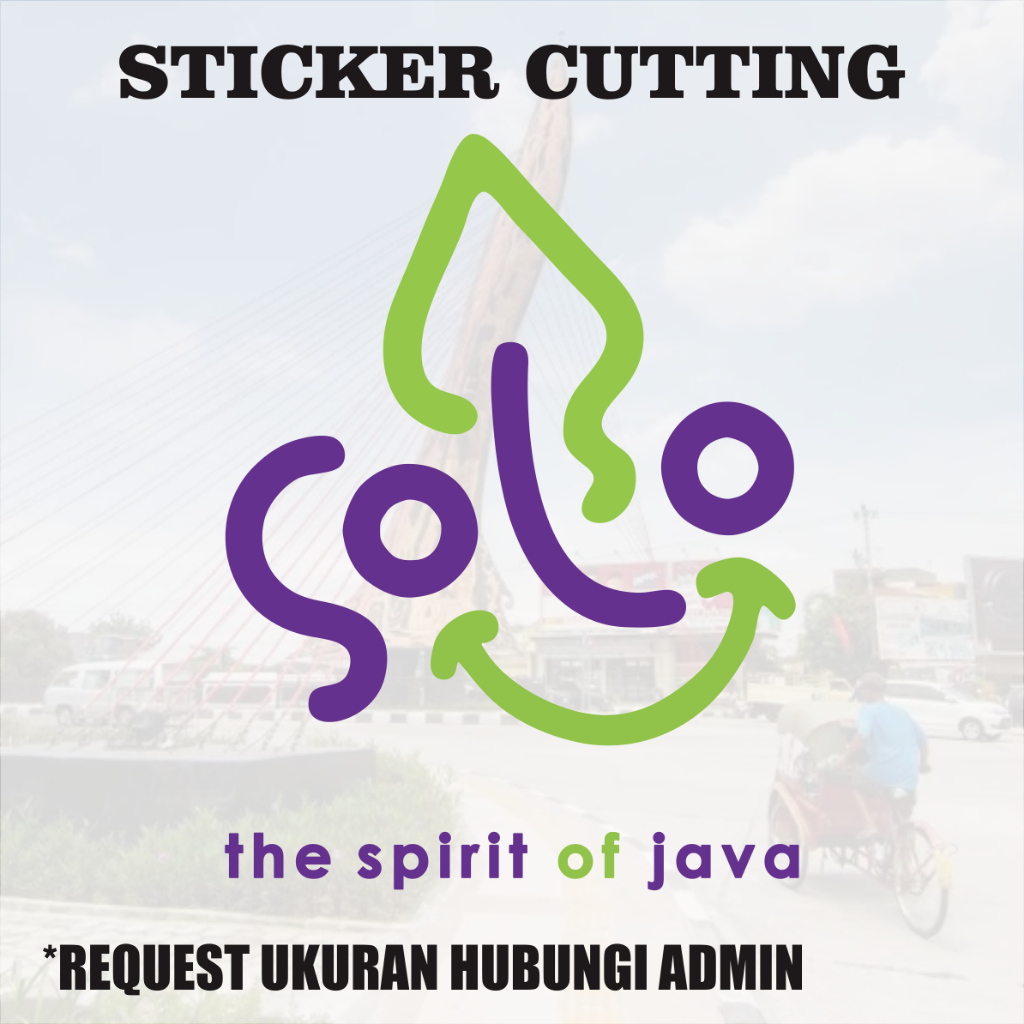 Jual Sticker Cutting Solo The Spirit Of Java / Stiker Cutting | Shopee ...