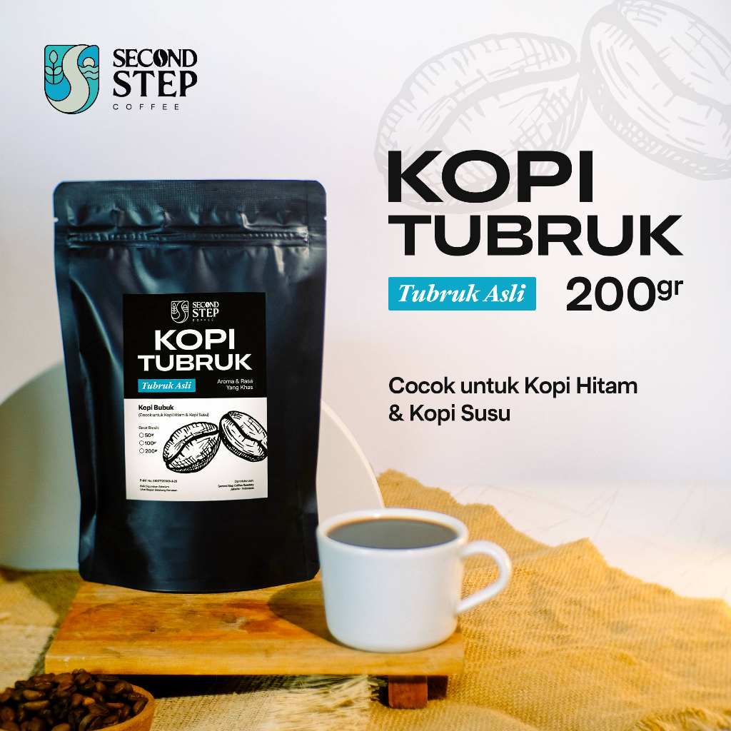 Jual Kopi Tubruk Bubuk Arabika Espresso Blend Coffee 200gr | Shopee ...