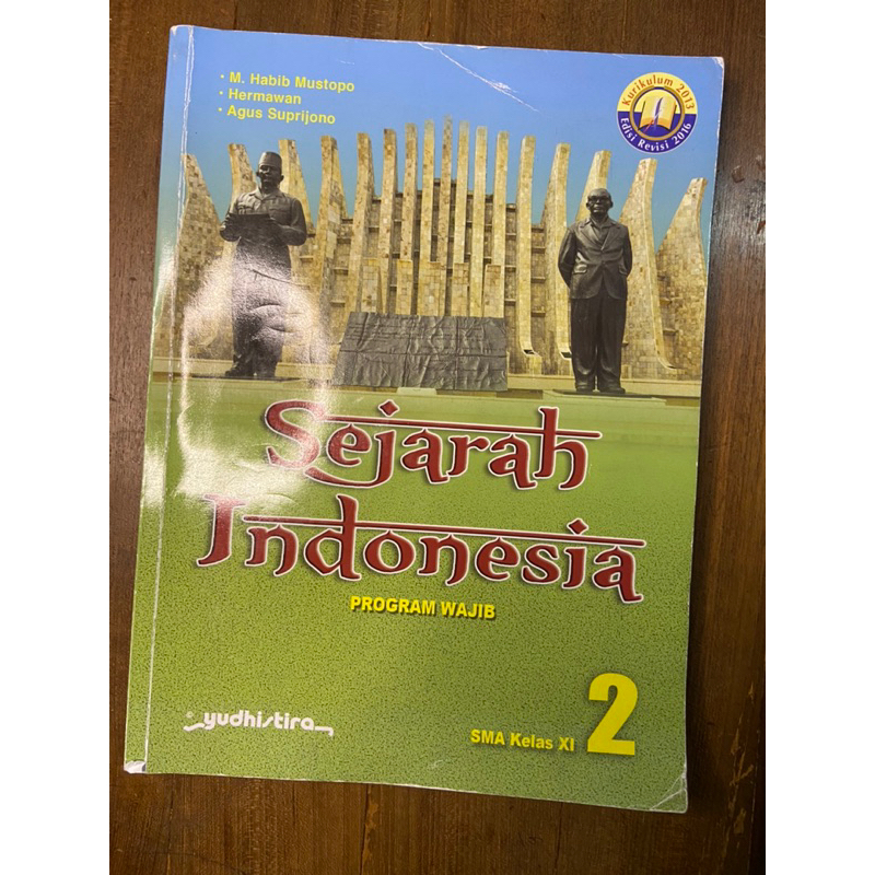 Jual Buku Sejarah Indonesia Program Wajib Kelas 11 XI SMA Yudhistira Kurikulum 2013 Bekas ...