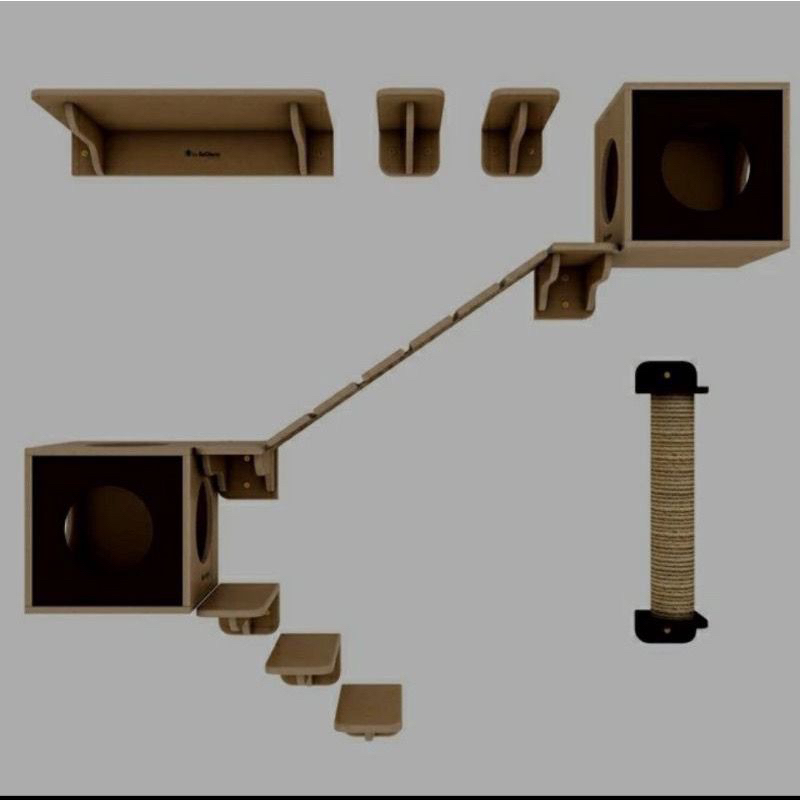 Jual Cat room / Playground cat / Playground kucing / Rumah kucing ...