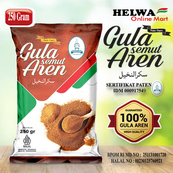 Jual Gula Aren Bubuk Asli Murni 100% Organik Grade A 250 gram Gula Aren ...
