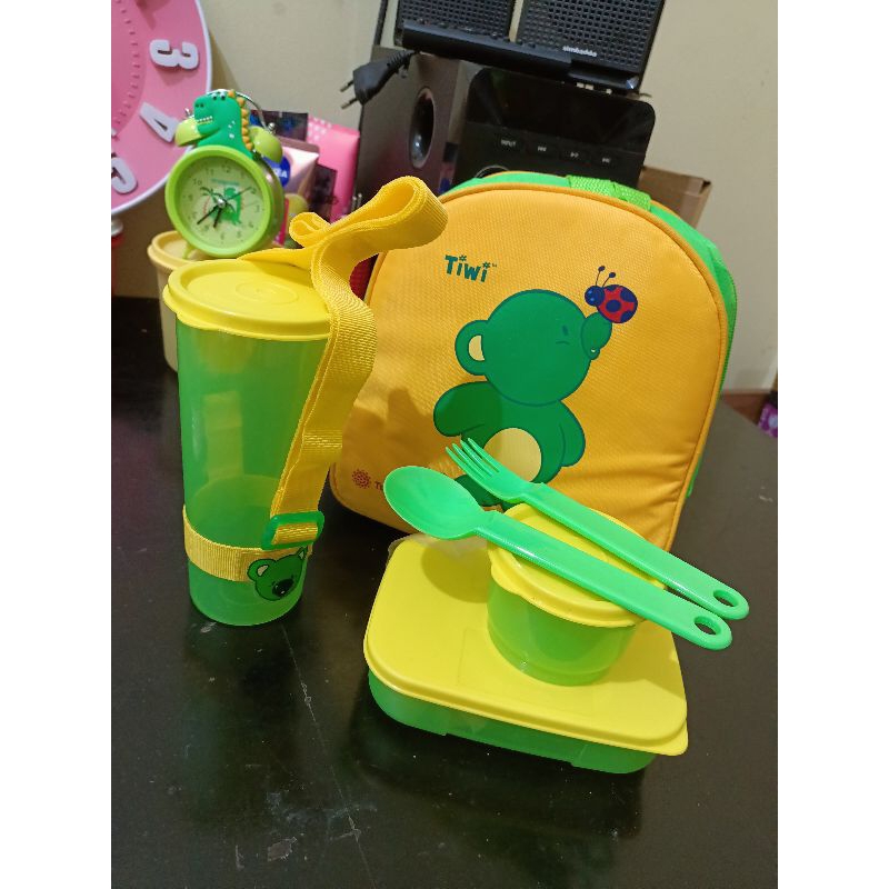 Jual Tiwi Set Bekel Sekolah Tupperware / bekel jadul | Shopee Indonesia