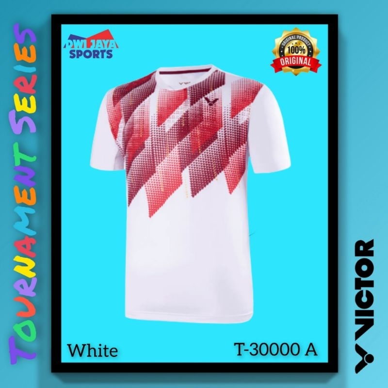 Jual Jersey Badminton Victor T-3000 A | Baju Bulu Tangkis Victor ...
