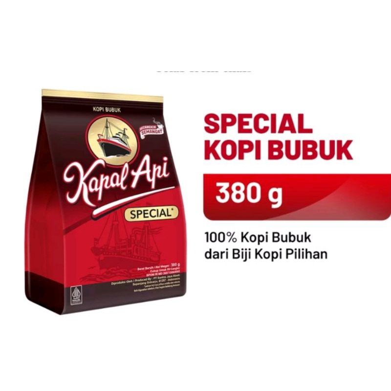 Jual Kopi Kapal Api Special Merah 380 gram ( Ed. Okt 2025) | Shopee ...