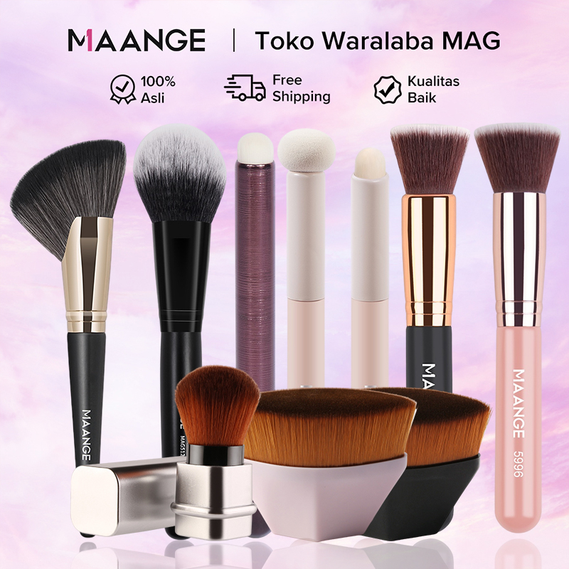 Jual MAANGE 1PCS Kuas Kontur Sabit / Kuas Alis / Eyeliner Brush / Kuas ...