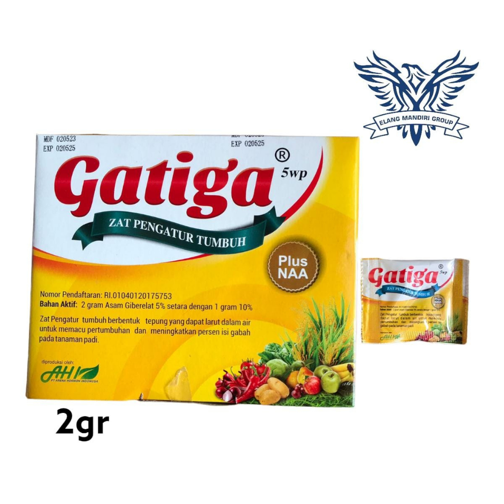 Jual Gatiga 5 WP 2 GR Hormon GA3 Giberelin Acid ZPT Asam Giberelat ...