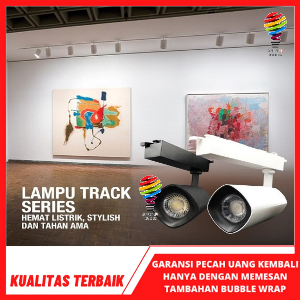 Jual LAMPU RELL TRACK SOROT LED LAMPU SOROT TRACKLIGHT REL SPOTLIGHT ...