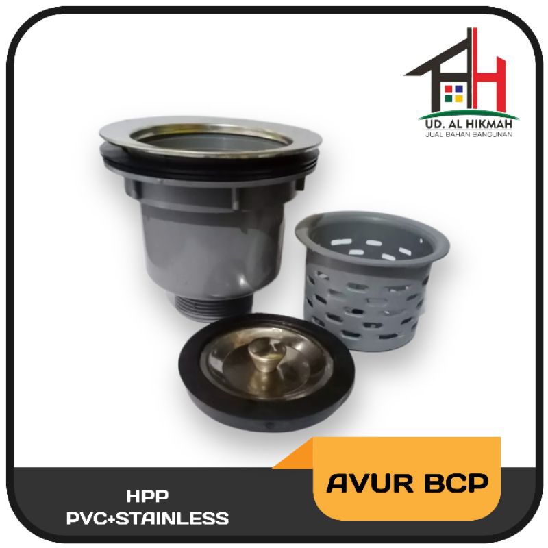 Jual AVUR AFUR PVC BCP BAK CUCI PIRING WASTAFEL SINK PLASTIK AVUR BCP ...
