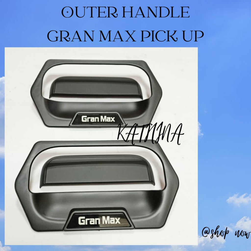 Jual Outer Handle Pintu Mobil Gran Max Pick Up Grand Max Pickup Hitam ...