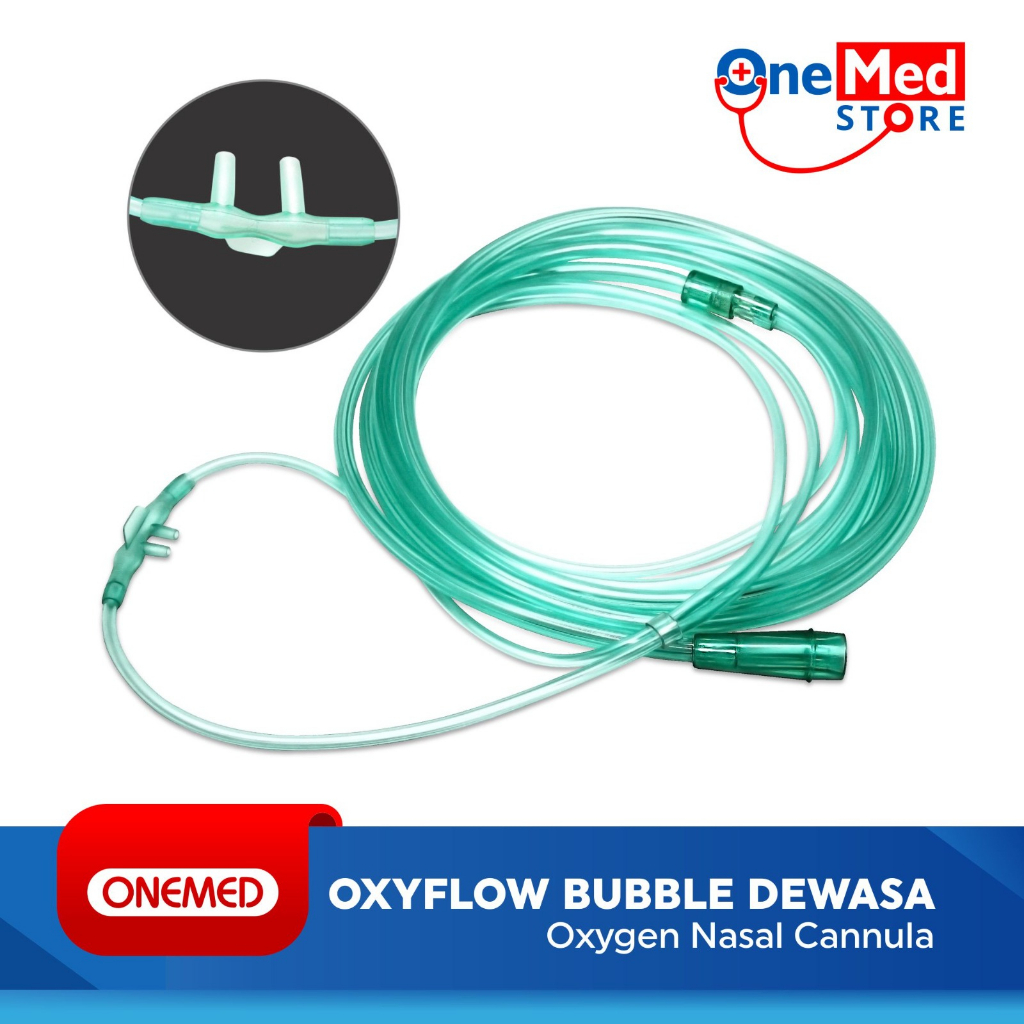 Jual Oxyflow Bubble Nasal Canule Oxygen Selang Oksigen Dewasa Besmed OS ...